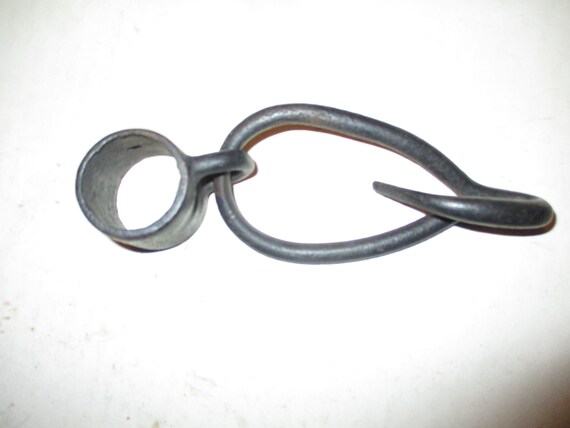 Wrought Iron Hitching Post Leash Ring Mounts to 1.5 - Etsy