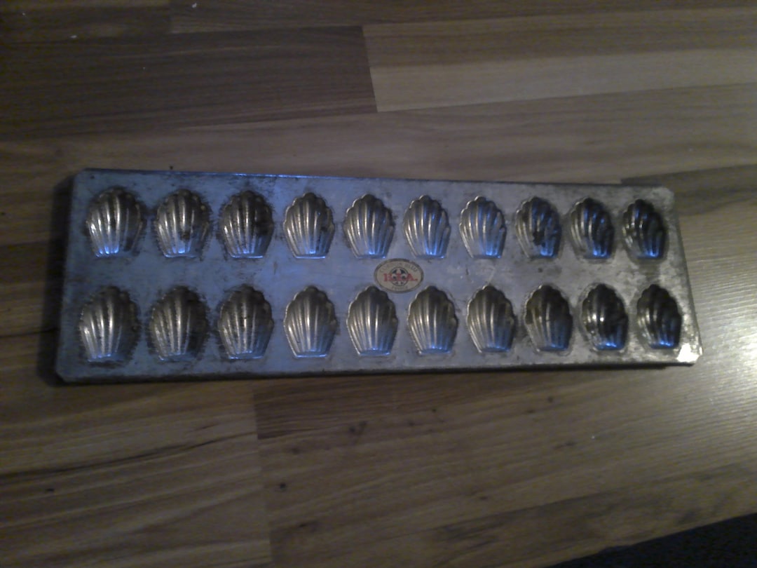Madeleine or Madeline Tray -vintage Biscuit or Cookie Mold Makes Twenty ...