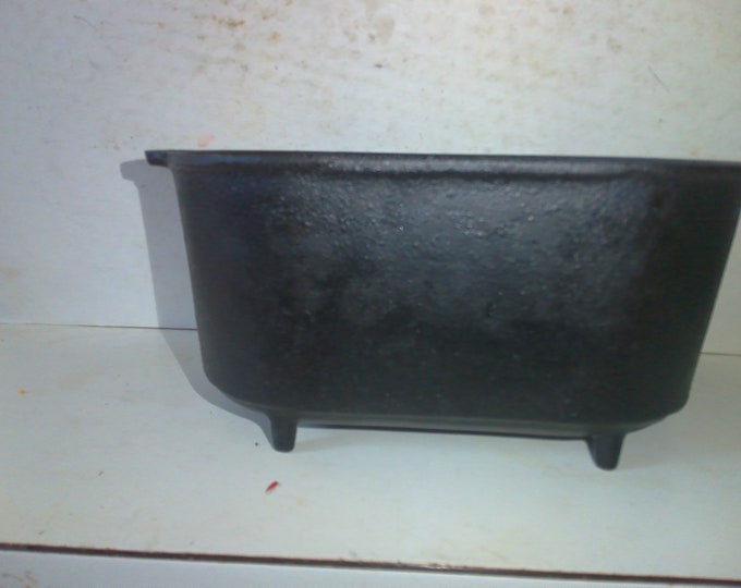 Cast Iron Ham Boiler - Great Condition Antique (1884) Tub Shaped Oval ...
