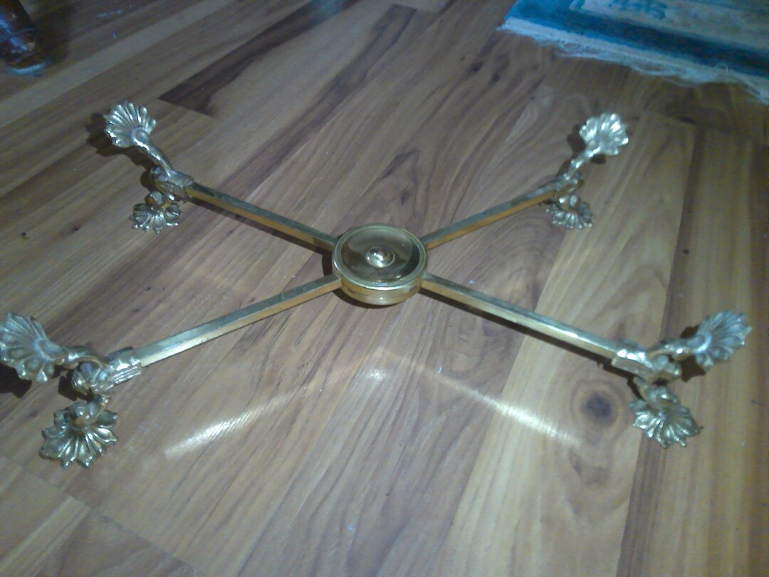 Brass Trivet - Adjustable Form - Edwardian Style Expanding Trivet or ...