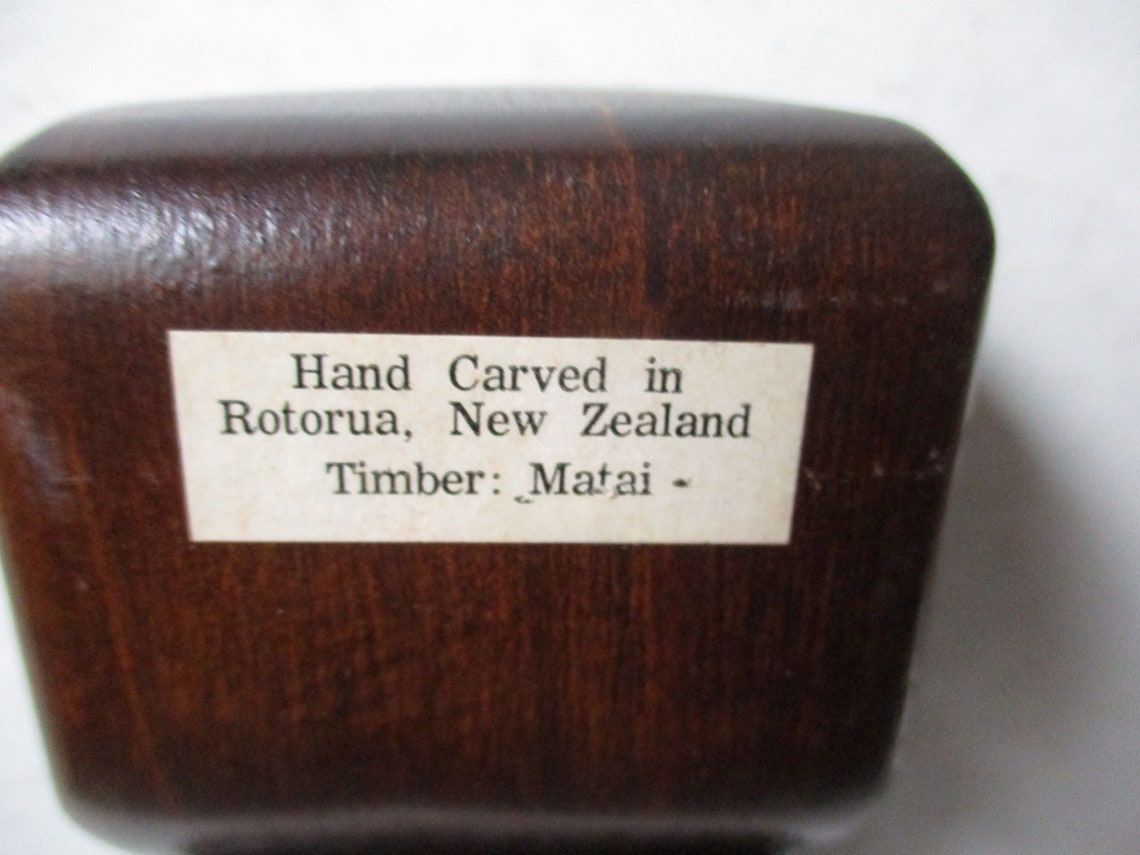 Tiki Teko Teko Hand Carved Devil Demon God Statue by | Etsy