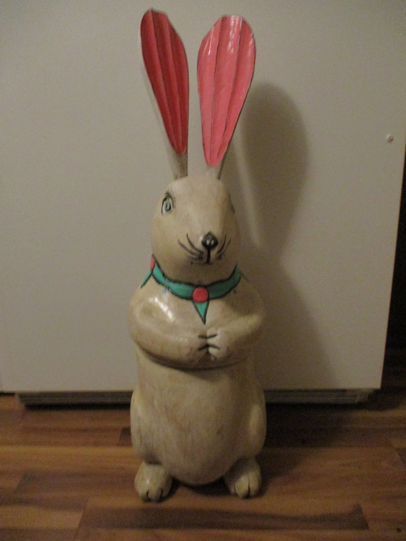 Carved Wood Rabbit 32 Primitive Wood Carved Box Form - Etsy