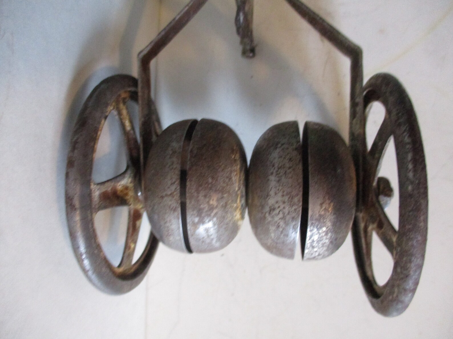 Horse Drawn Bell Cart Antique Cast Metal Form 2 Bells - Etsy