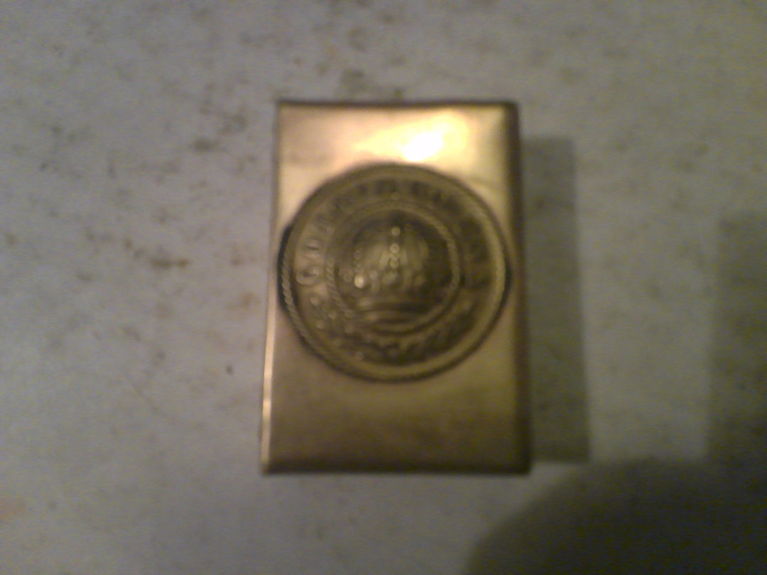 Gott Mit Uns - God (is) With Us - WW1 German Matchbox Case 2.5" X 1.75 ...