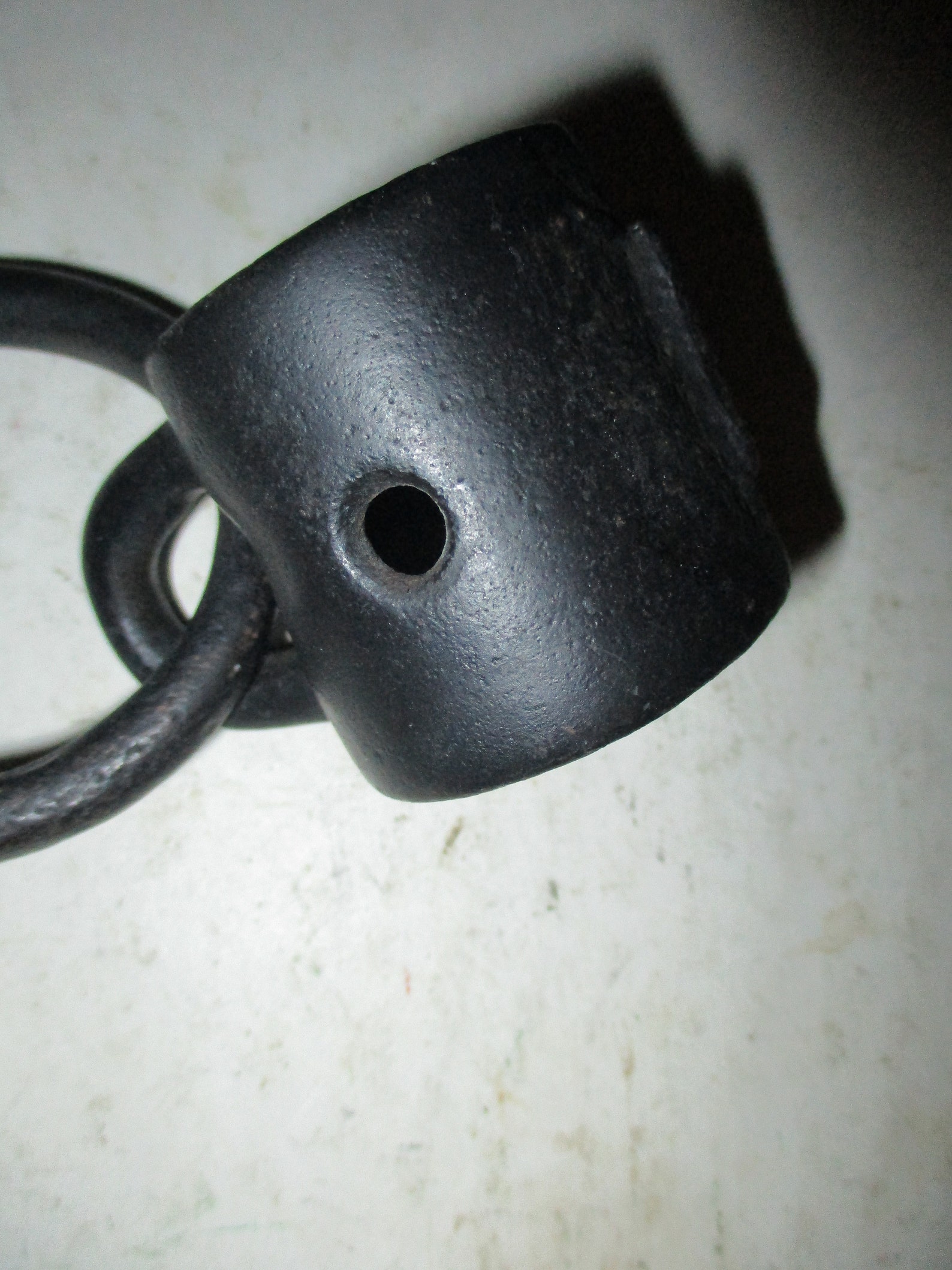 Wrought Iron Hitching Post Leash Ring Mounts to 1.5 | Etsy