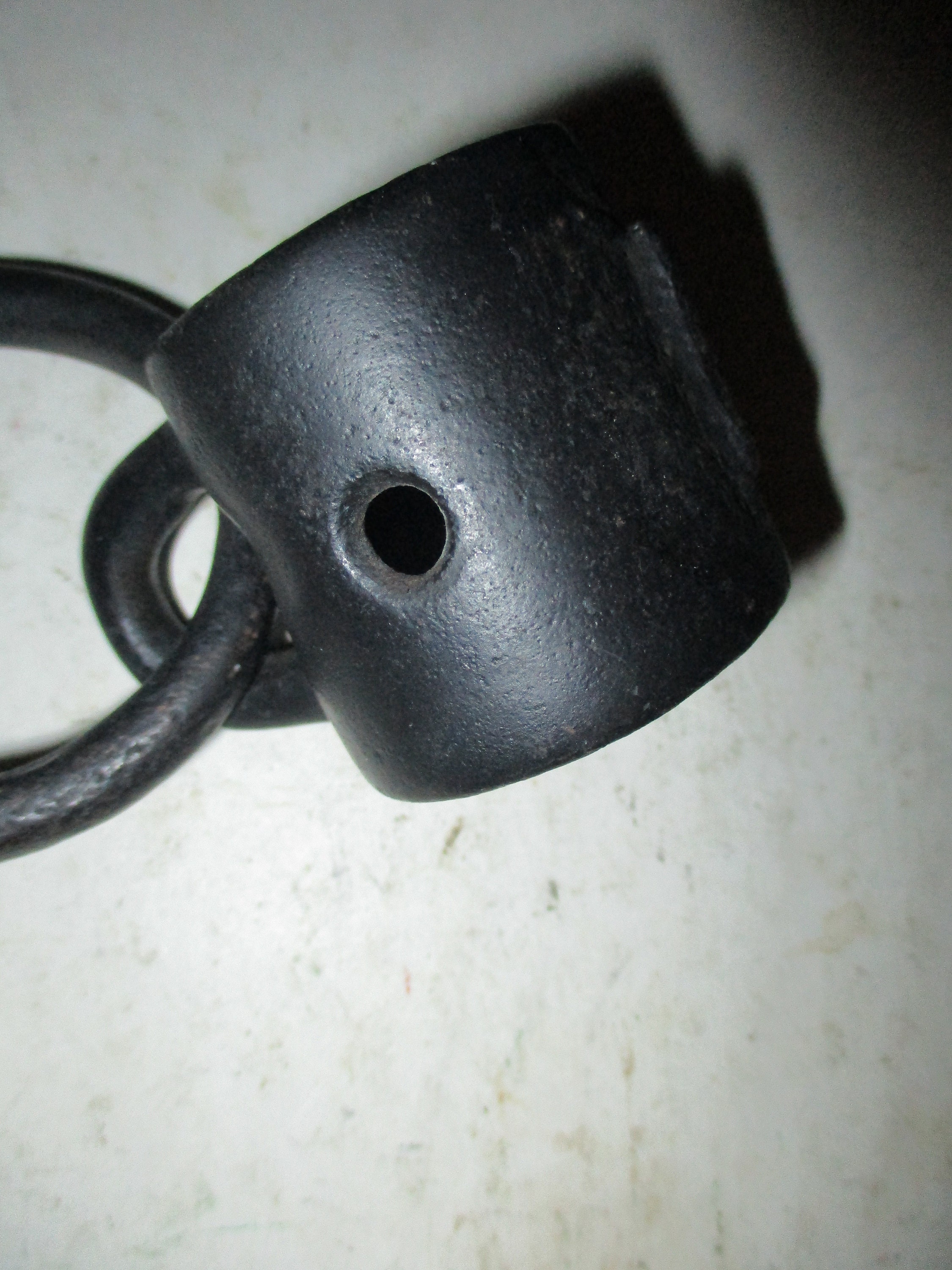 Wrought Iron Hitching Post Leash Ring Mounts to 1.5 | Etsy