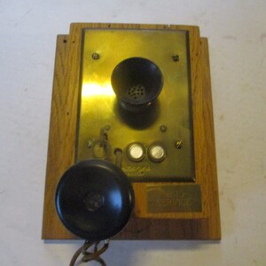Holtzer Cabot Intercom System - 1920s Maid Service Wall Unit - Rare Forms Sold in Non Working ...