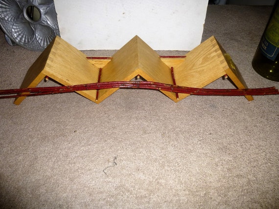 Funky Stepped Shelf With Natural Branch Accents Hang | Etsy