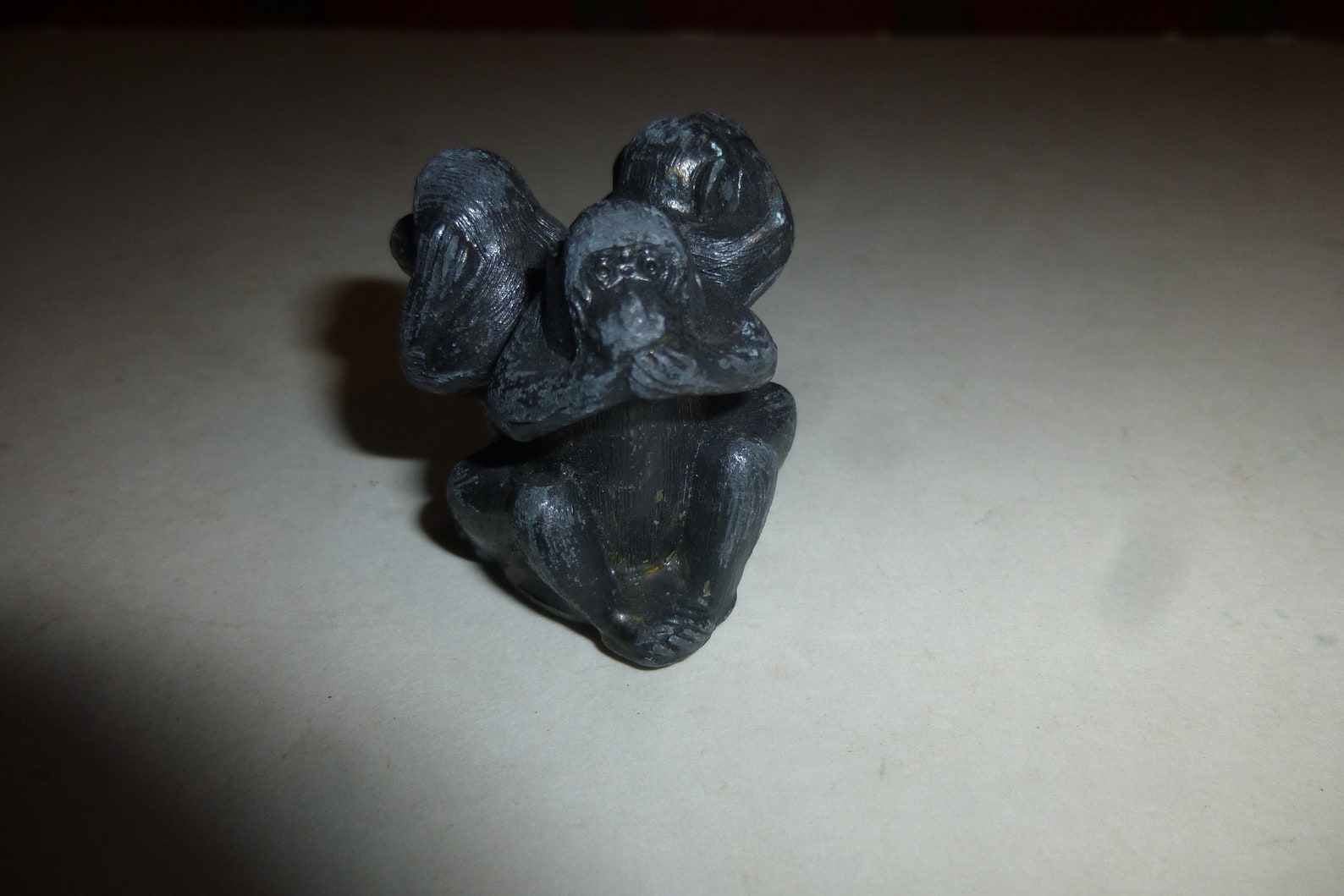 Crane and Breed Casket Co. Paperweight See No Speak No - Etsy