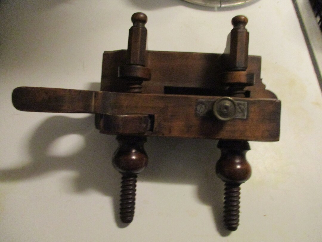 Antique Planer Rare and Unusual Hand Made Wood and Steel - Etsy
