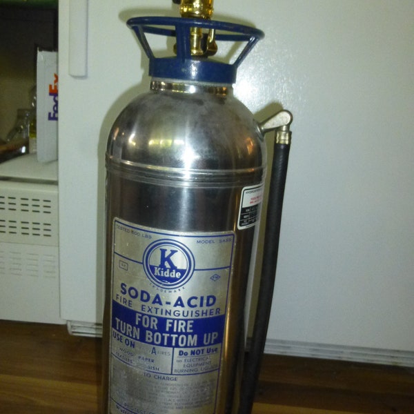 Fire Extinguisher Table Lamp - Etsy