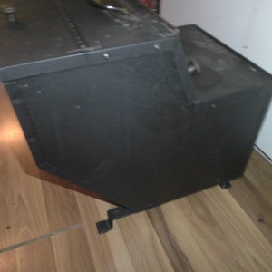 Coal Scuttle and Shovel - Edwardian Era Slant Front Tole and Brass Form ...