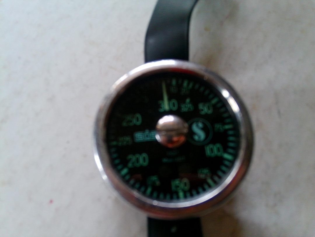 Scuba Diving Depth Gauge - 1970s Analog Wristwatch Style Form by ...