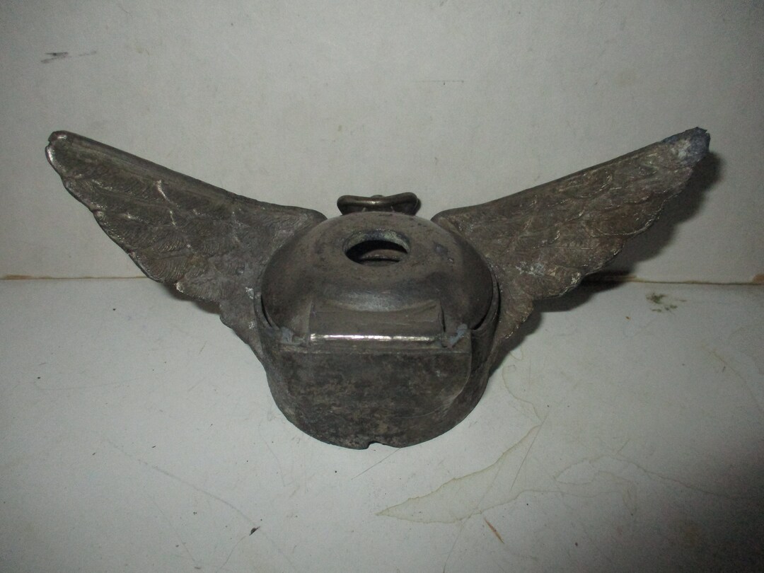 Antique Chrysler Winged Radiator Cap - Rare 1920s Form 6.25" at ...
