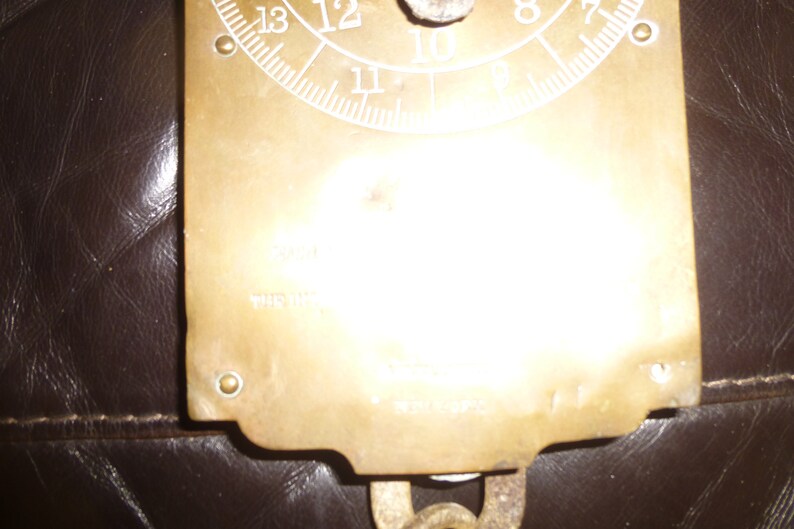 Chatillon's Improved Circular Spring Balance Milk Scale - Rare and ...