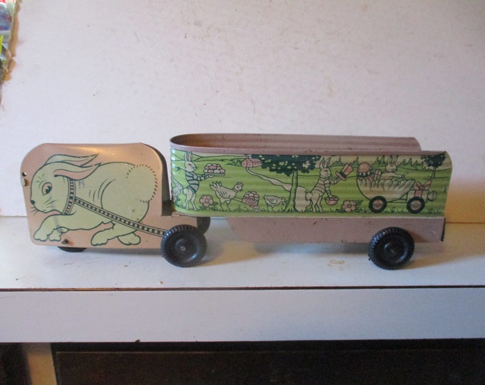 Walt Reach Toy Truck - Very Rare Easter Basket Themed Toy Truck 12 ...