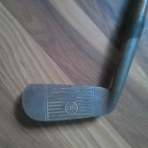 Antique Hickory Shaft Golf Club Putter - Rt Handed Wilsonian (wilson ...