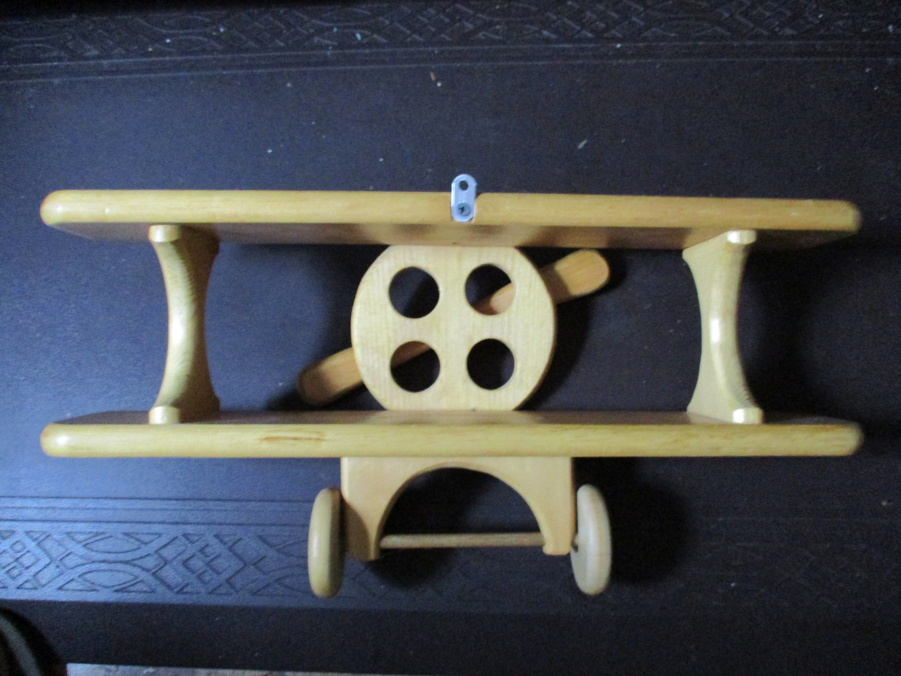 Biplane Shelf With Spinning Prop - Great Decor and Storage for Plane ...