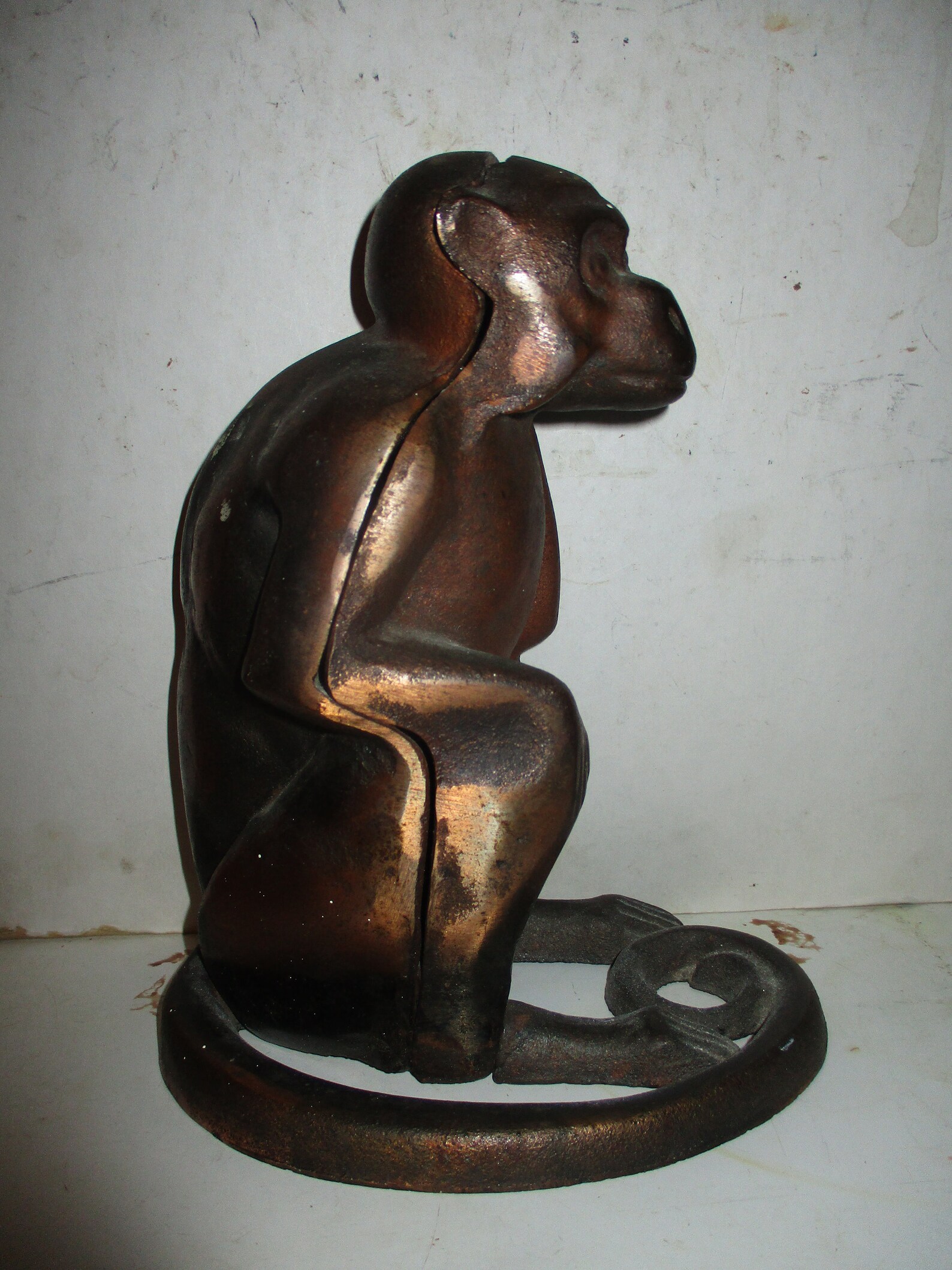 Cast Iron Monkey Still Bank Antique Capuchin Style Form | Etsy