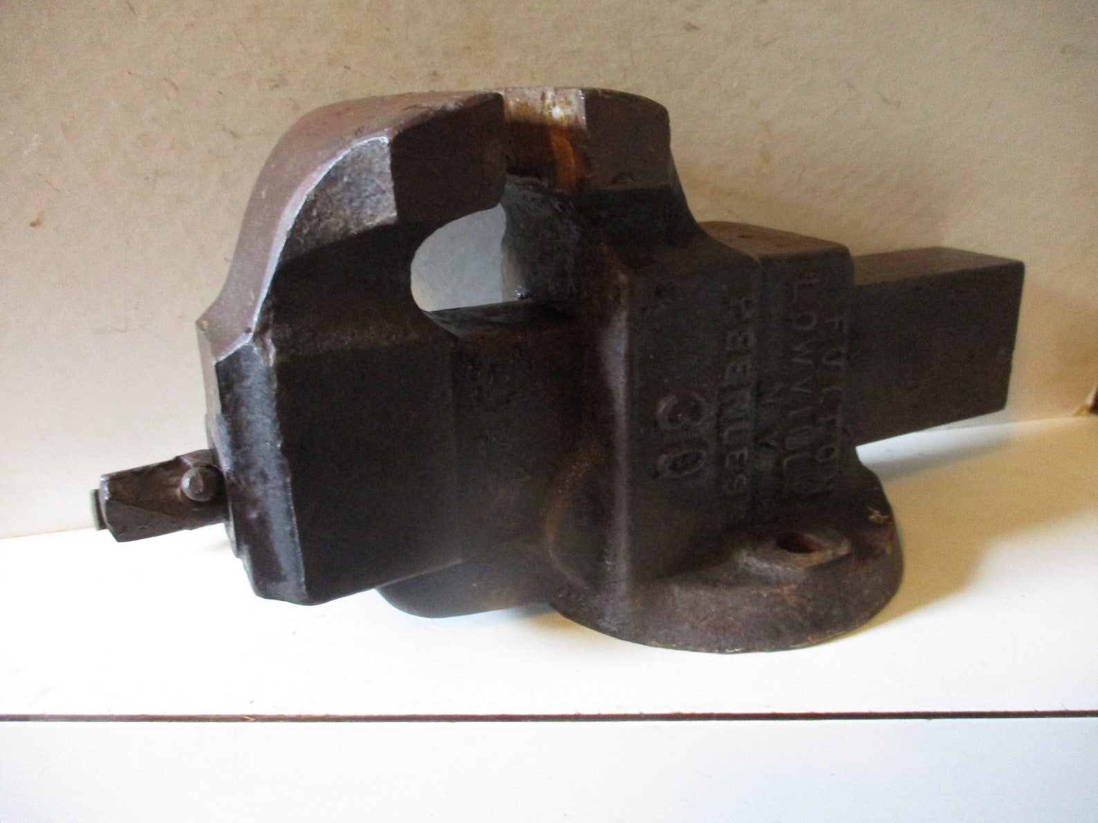 Table Mounted Work Vise 1930s Fulton Peerless Cast Iron Form - Etsy