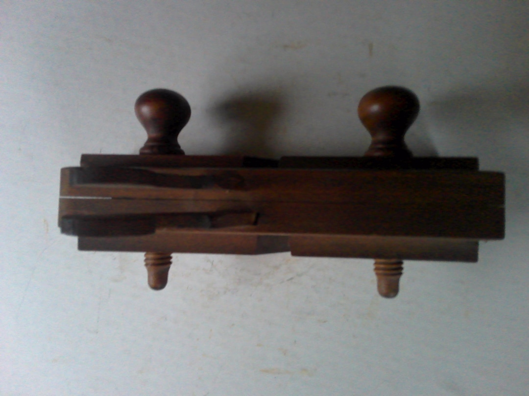 Antique Planer Chisel - Rare and Unusual Hand Made DOUBLE Wood Plane ...