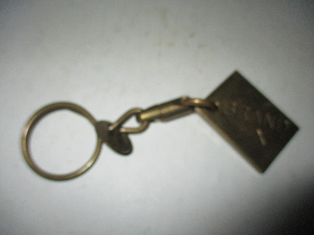 Jean Ring by Marc - Rare and Unusual 1970s Keychain - Brand X Form Fun ...