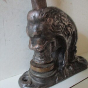 Victorian Lions Head Seal Embosser - Rare and Unusual Working Form With ...
