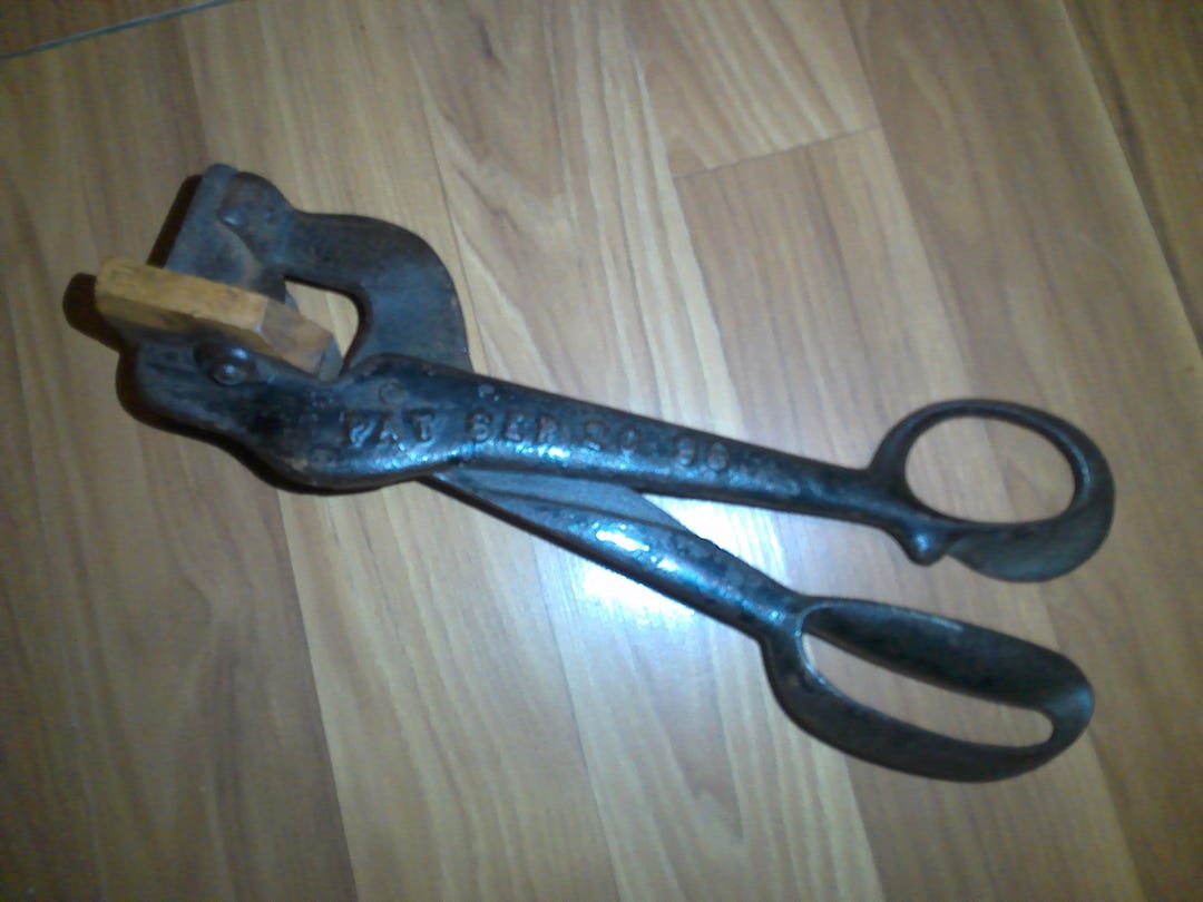 Dr Miller Pig Snouter - 1898 Hog Raising Tool to Prevent Rooting by ...