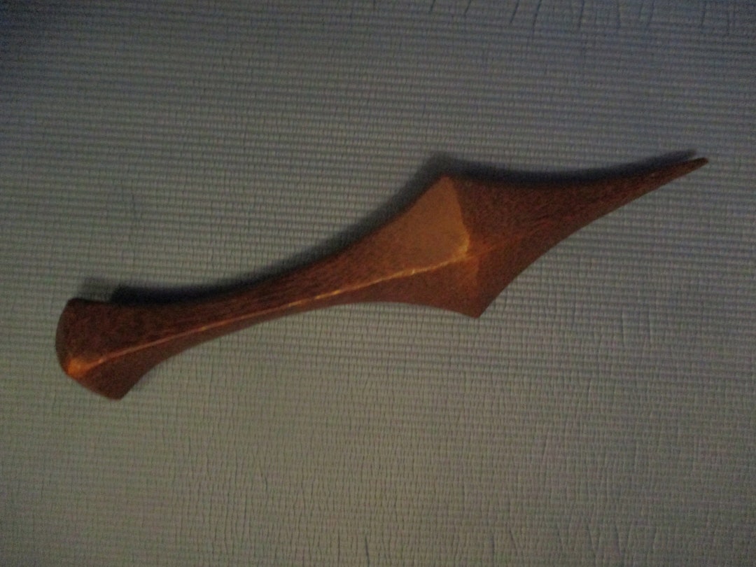 Samoan War Club -22" Long Primitive Form Carved From Single Branch of ...