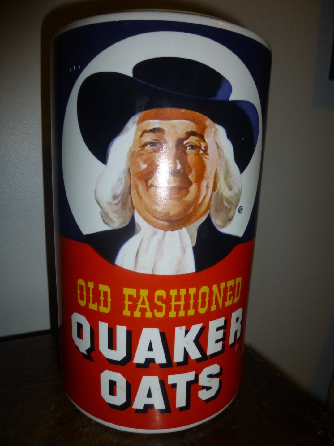 Vintage Quaker Oats Ceramic Cookie Jar by Regal China Great Utensil or ...