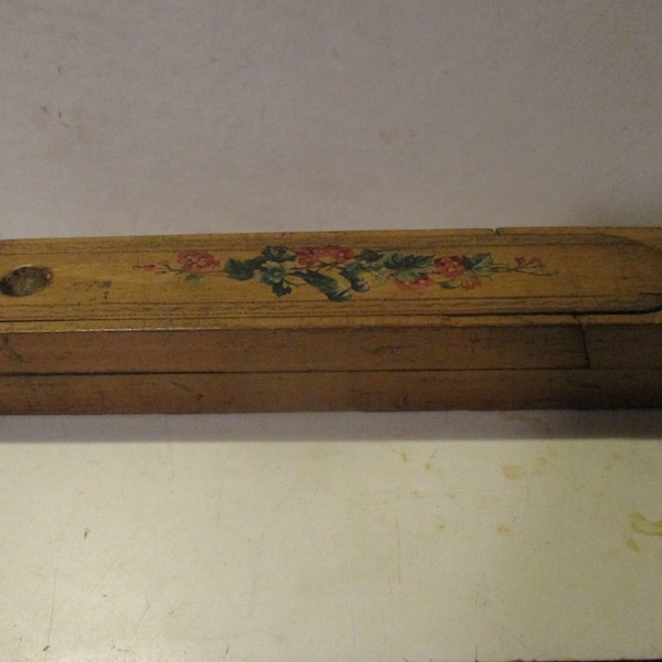 Wood Pencil Box - Etsy