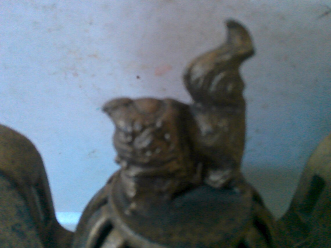 Foo Dog / Shi Shi Lion Incense Burner Set - Matched Winged 2 Piece ...