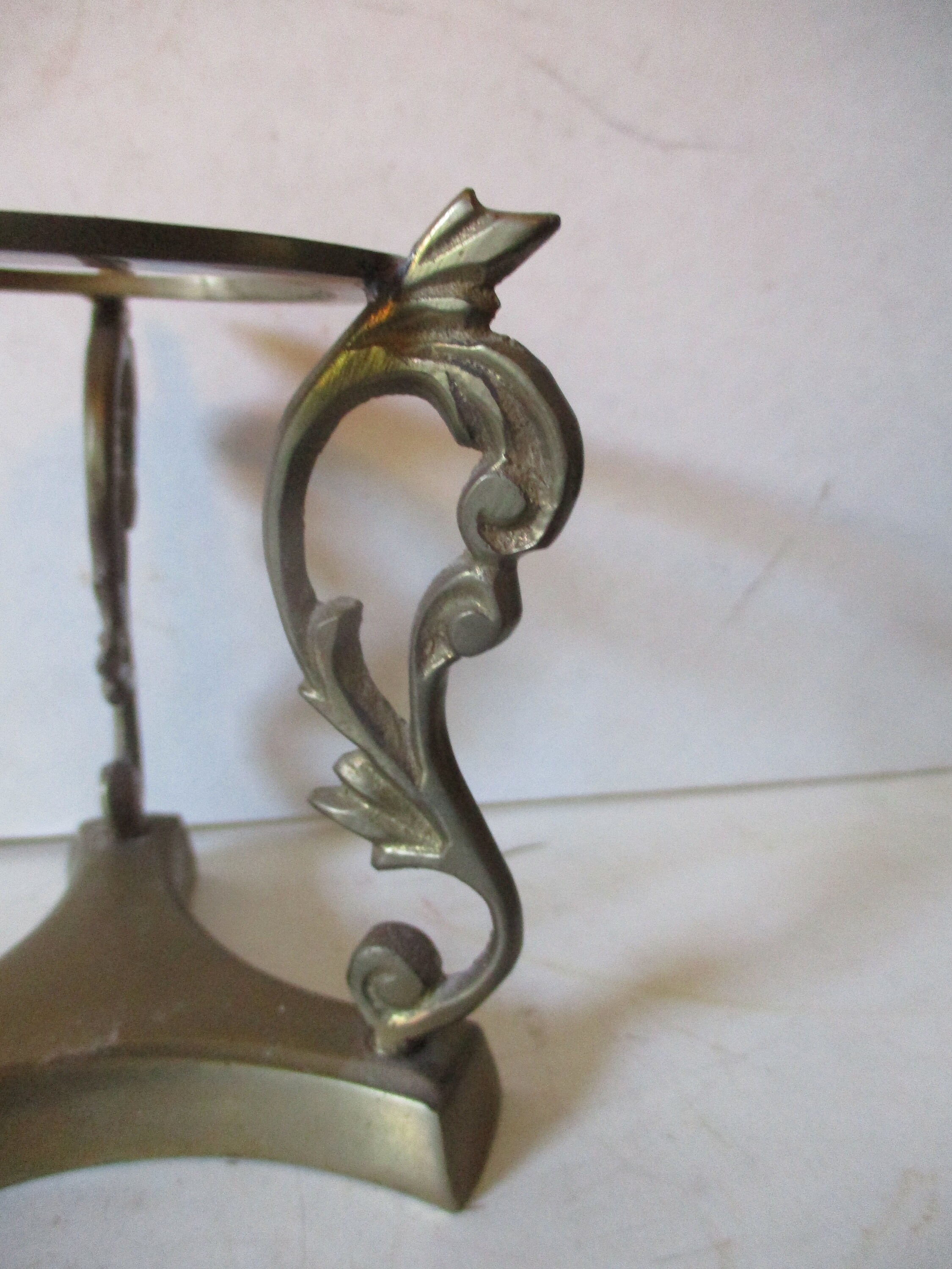 Brass Display Stand 3 Legged Brass Form 4 High - Etsy