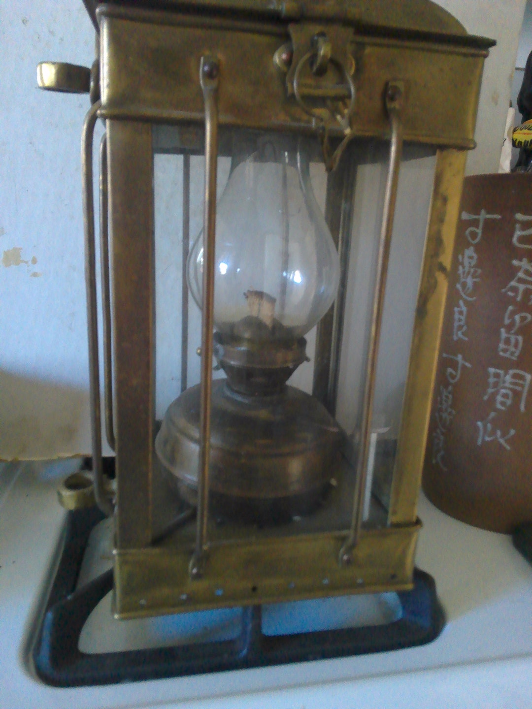 Neptune Nautical Ships Brass Lantern Gorgeous Classical Hanging Oil ...