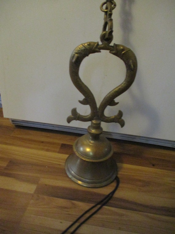 Antique Brass Ships Bell Royal Navy HMS Serpent 19 - Etsy