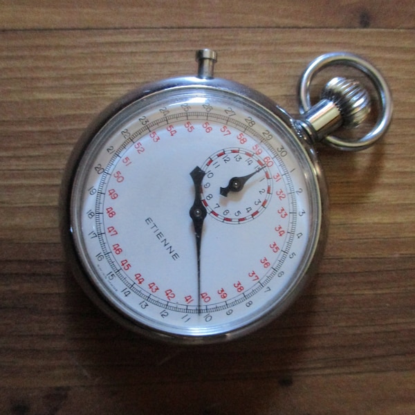 Swiss Made Stopwatch - Etsy