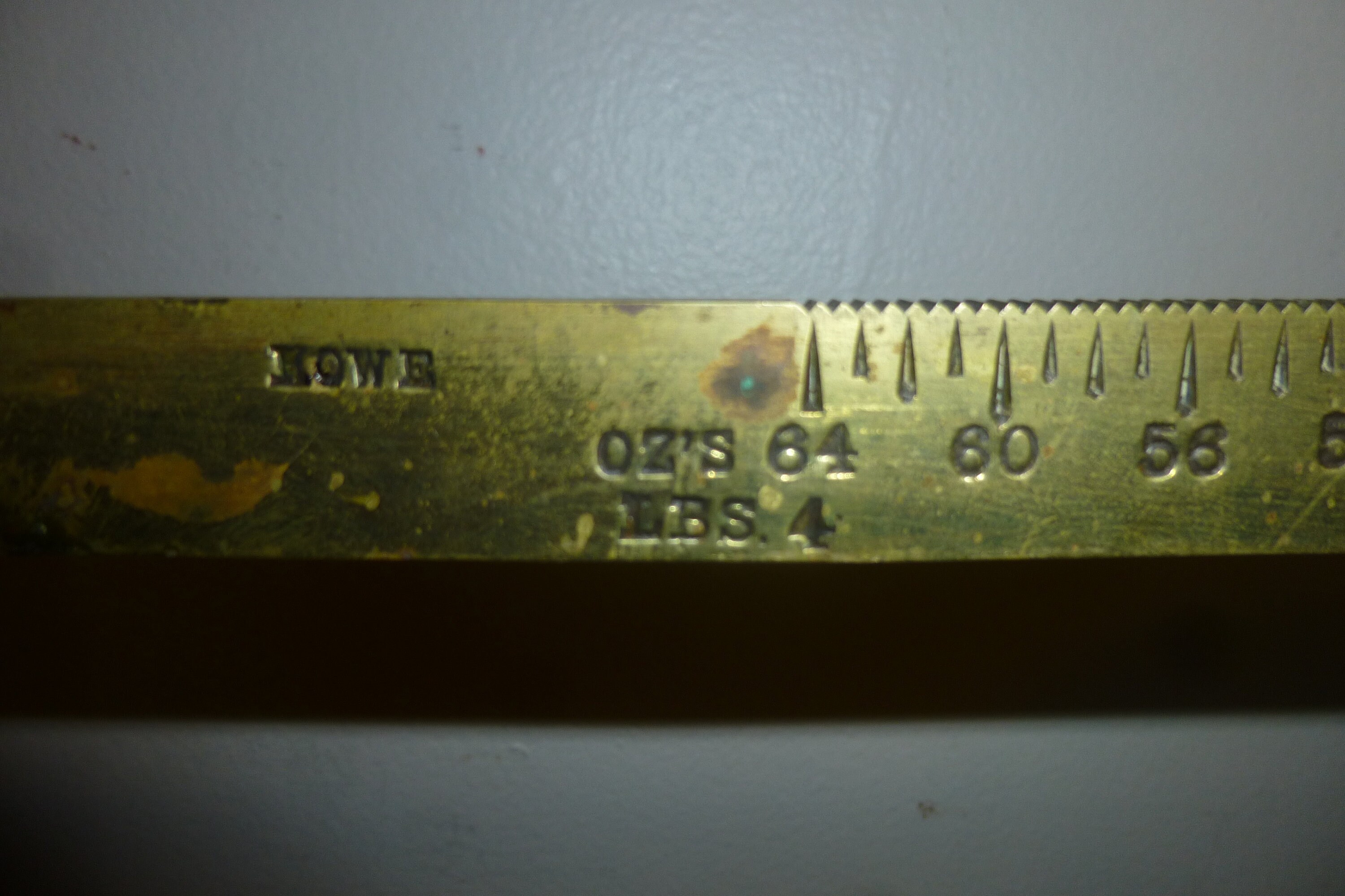 Antique Iron and Brass Beam Scale by Howe's Great | Etsy