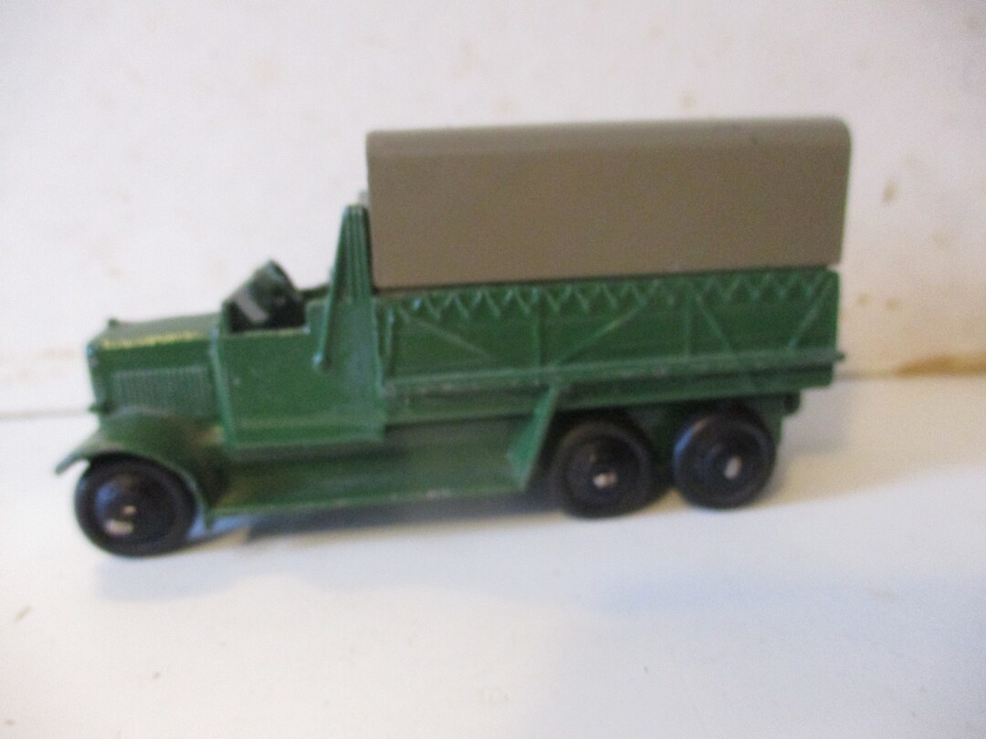Dinky Toys Military Troop and Supply Covered Delivery Truck - Fun Very ...