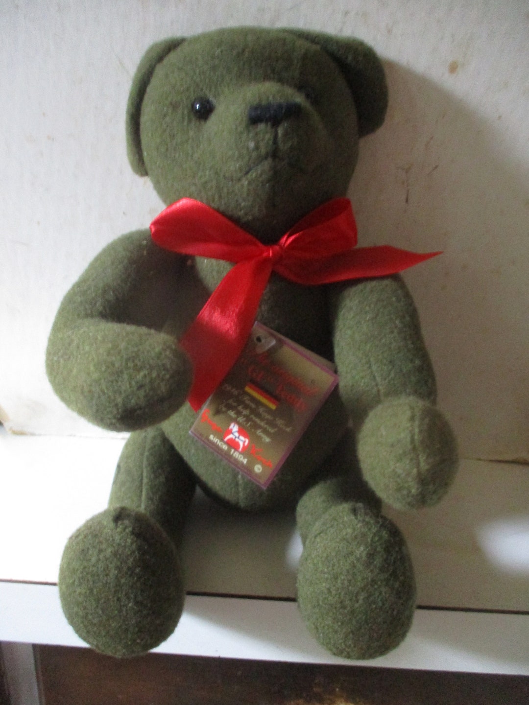 Hugo Koch GI Bear-repro of 1946 Bear Made From Army Blankets for ...