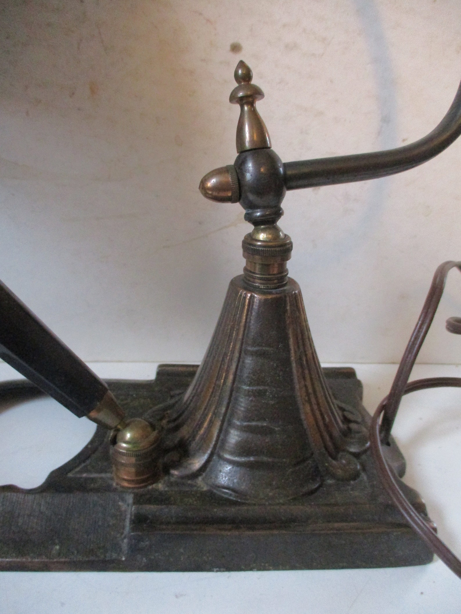 Accountants Lamp - Antique Desktop Adjustable Spot Style Lamp With Pen ...