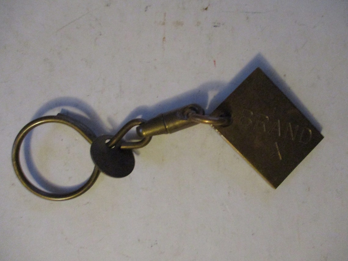 Jean Ring by Marc - Rare and Unusual 1970s Keychain - Brand X Form Fun ...