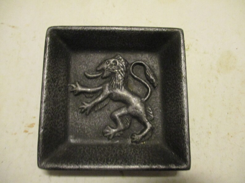 John Van Haver Cast Aluminum Coin Dish or Ashtray Dragon - Etsy