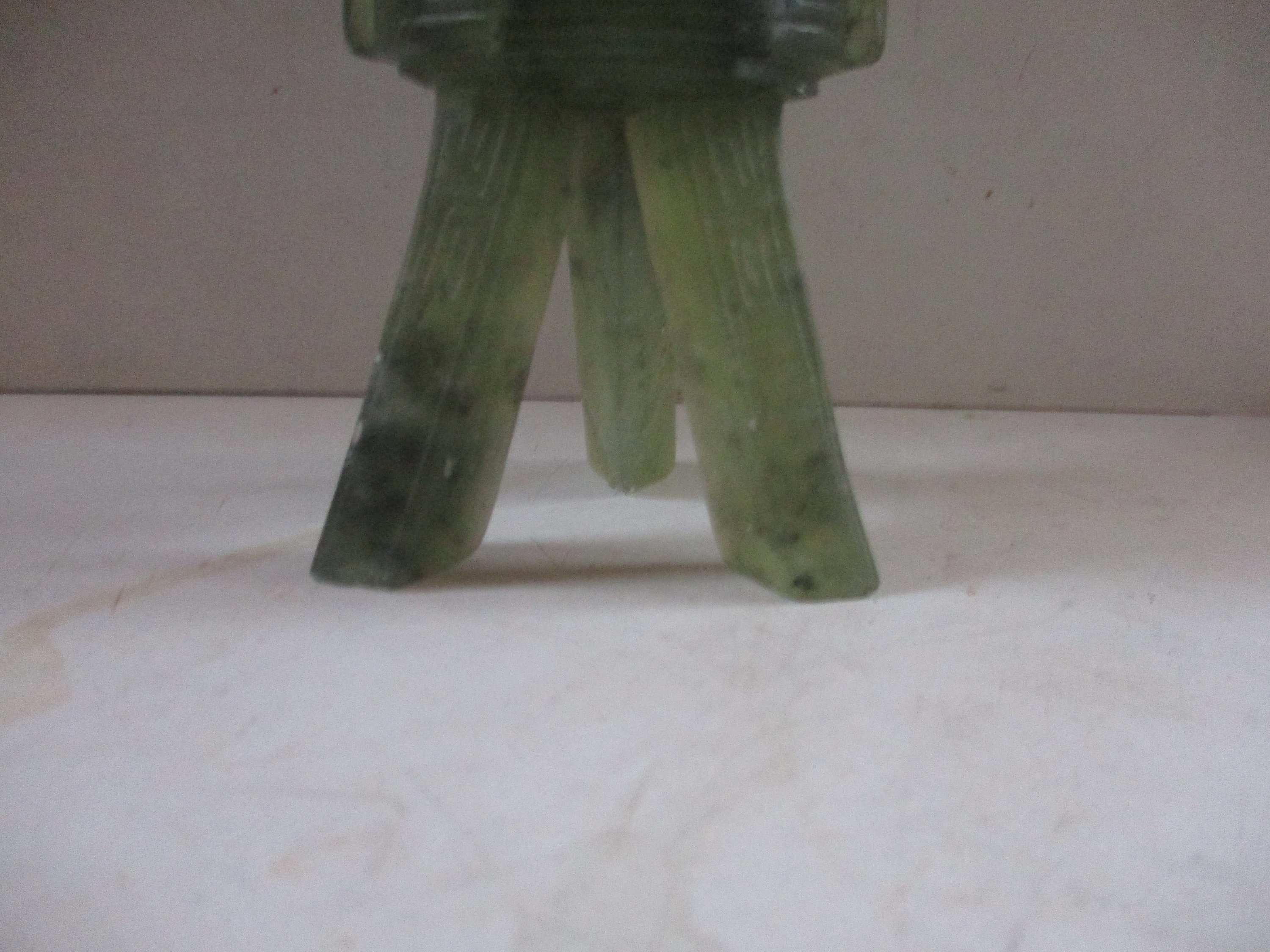 Chinese Jue Tea Cup 5 Carved Jadite 3 Legged Form - Etsy