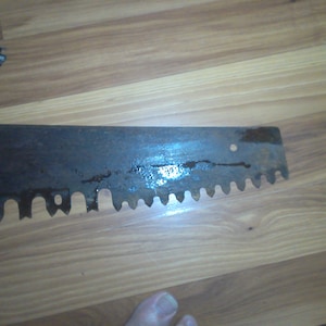 Antique 48" Lumberjack Passe Partout 2 Man Crosscute Saw Blade - Rare ...