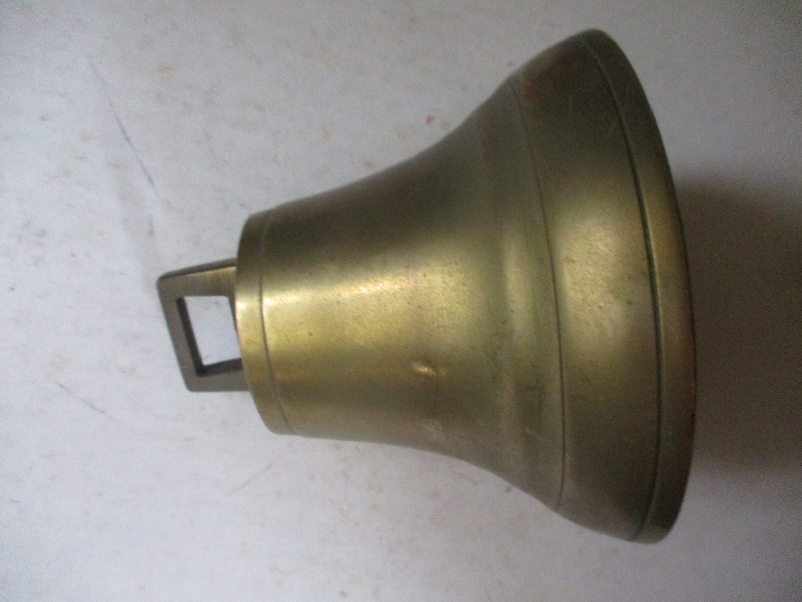 Brass Bell - Easy to Hang Form Made in Sweden - Cast Brass Form 5" Diam ...