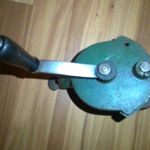 1926 Hand Cranked Grinding Wheel 3.25 X .75 Knife/blade Sharpener Wheel ...