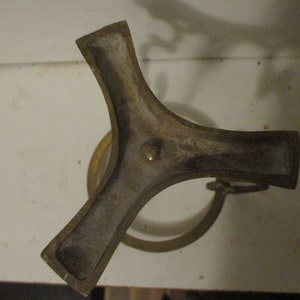 Brass Display Stand - 3 Legged Brass Form 5" High 4.25" Diam. Displays ...