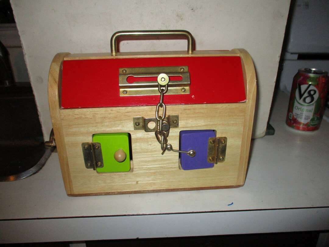 Latch Learning Lunch Box or Funky Purse - Fun and Functional Hand Made ...