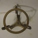 Brass Display Stand 3 Legged Brass Form 5 High 4.25 Diam. Displays Orbs ...