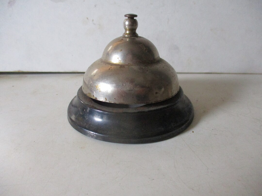 Bellhops Bell - Service Desk Bell - Stylish Vintage Dome Top Form for ...